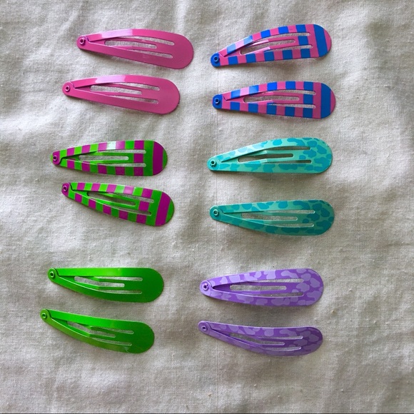 Vintage | Accessories | 9s Hair Clips | Poshmark